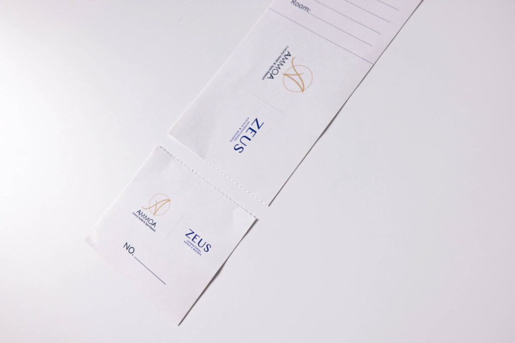 Custom Hotel Sticker Luggage Tags | Travel Labels by MasterFold